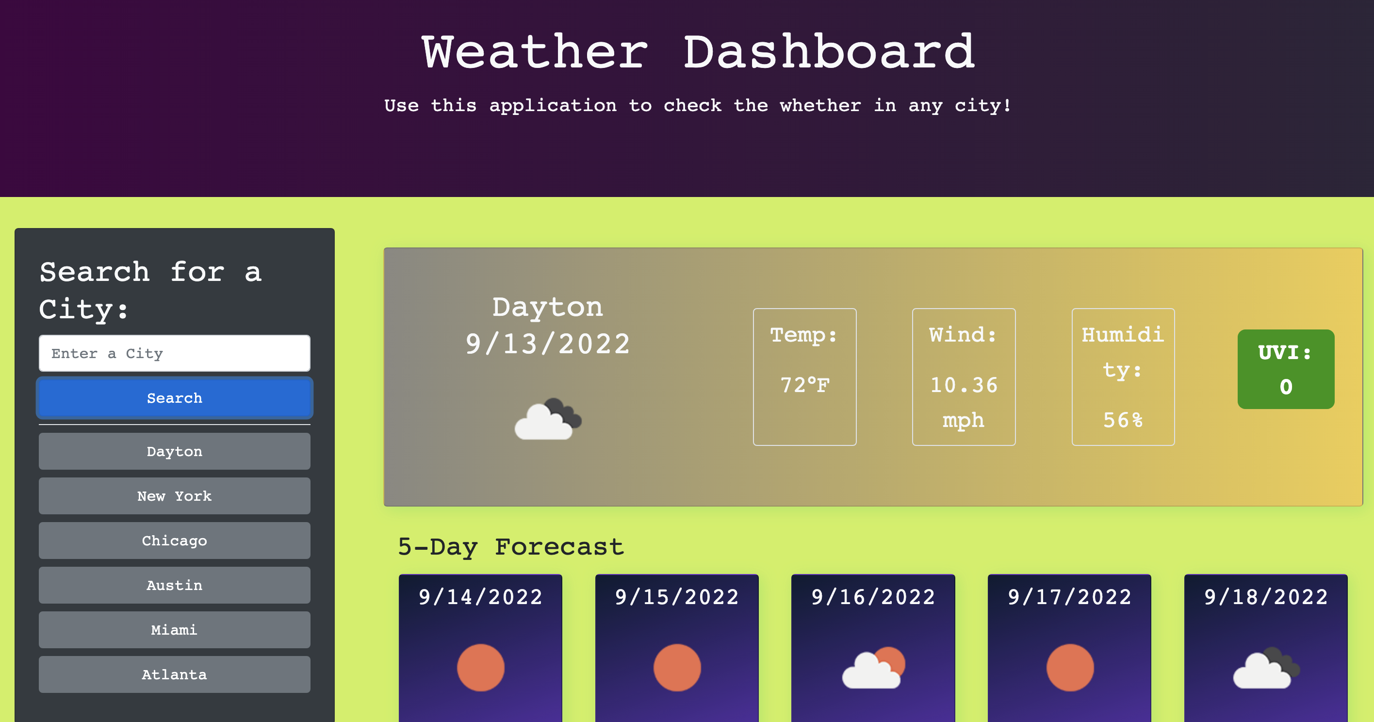 GitHub - HeadbandDandy/weatherApp: This repository contains a weather ...