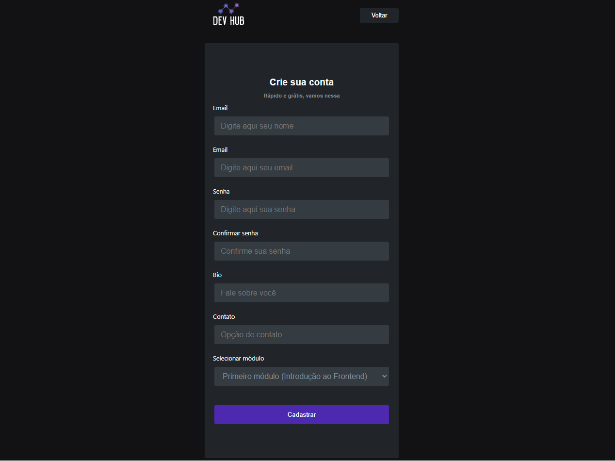GitHub - victoriamilans/DevHub