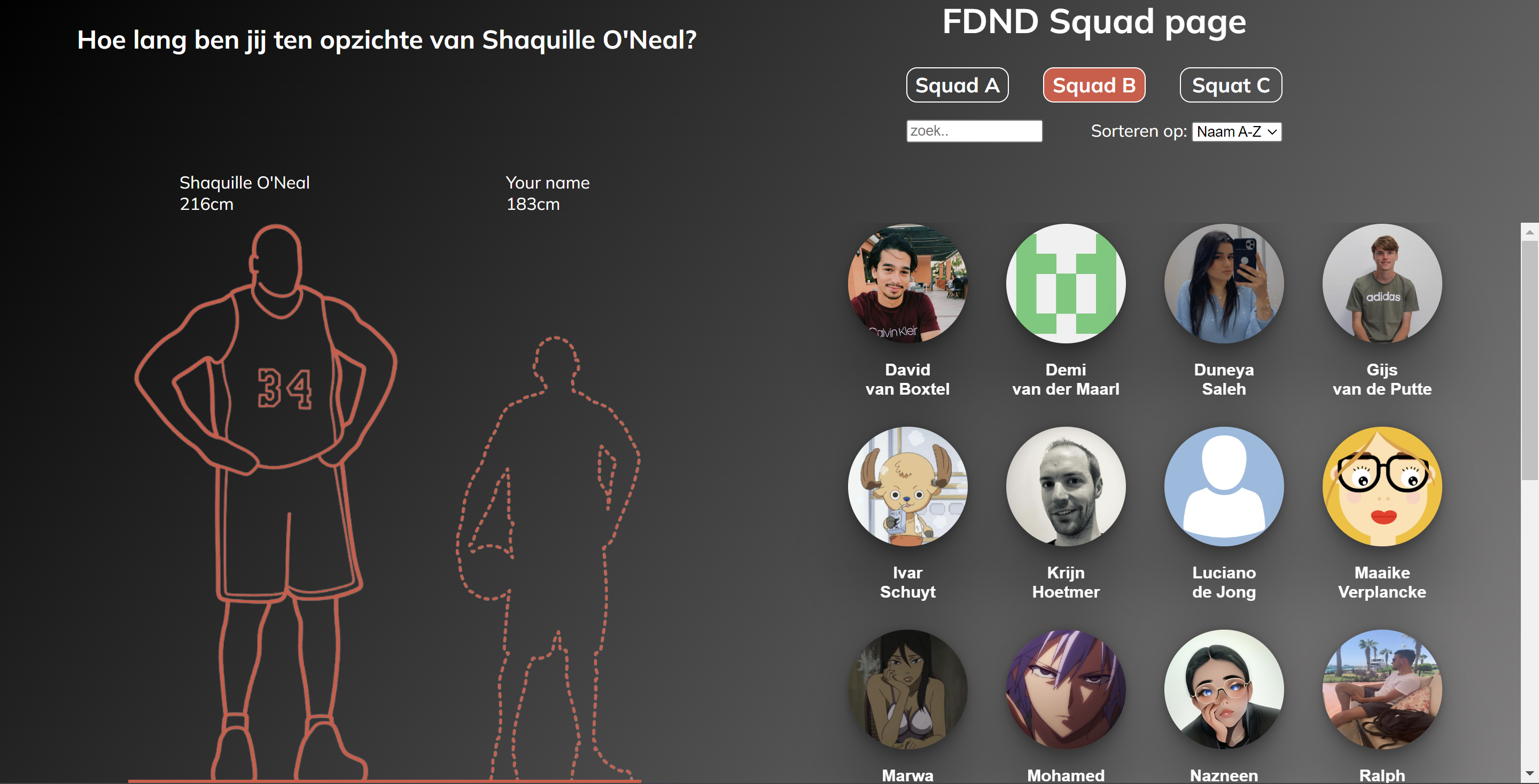 GitHub - RalphKocken/connect-your-tribe-squad-page: Redesign met je ...