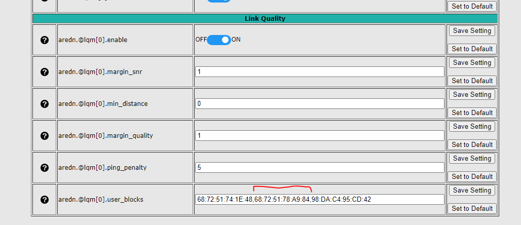 LQM node block appears non-functional · Issue #376 · aredn/aredn · GitHub