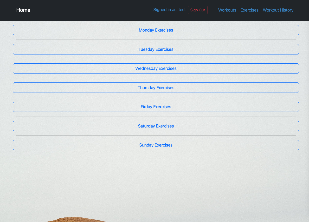 GitHub - JaedynK/exercise_planner