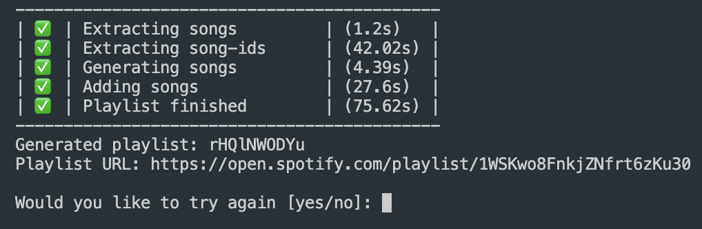 GitHub - omkarxpatel/Spotify-Playlist-Generator: A spotify playlist ...