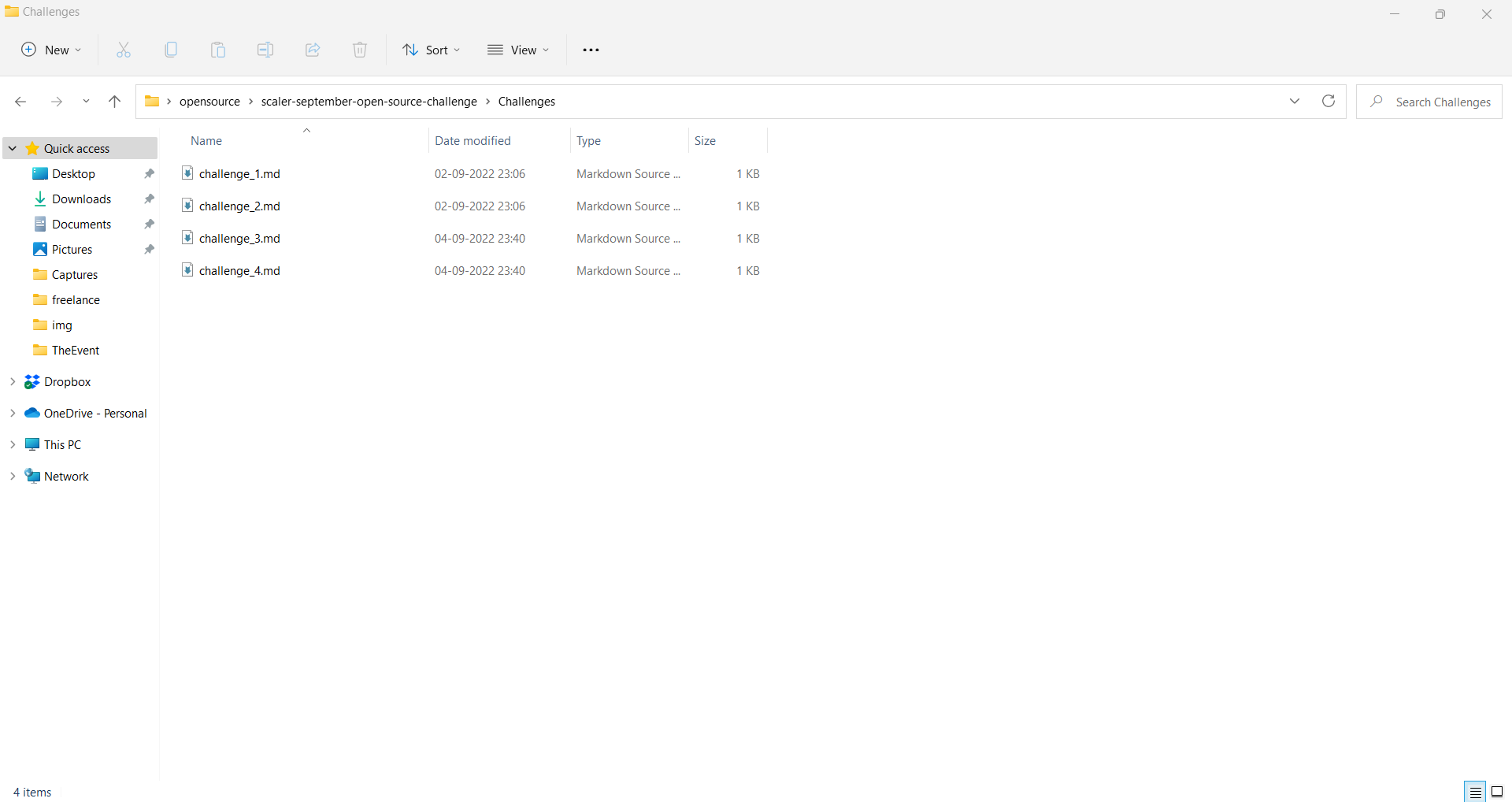 Challenge-1,2,3 & 4 · Issue #423 · scaleracademy/scaler-september-open-source-challenge-2022 ...