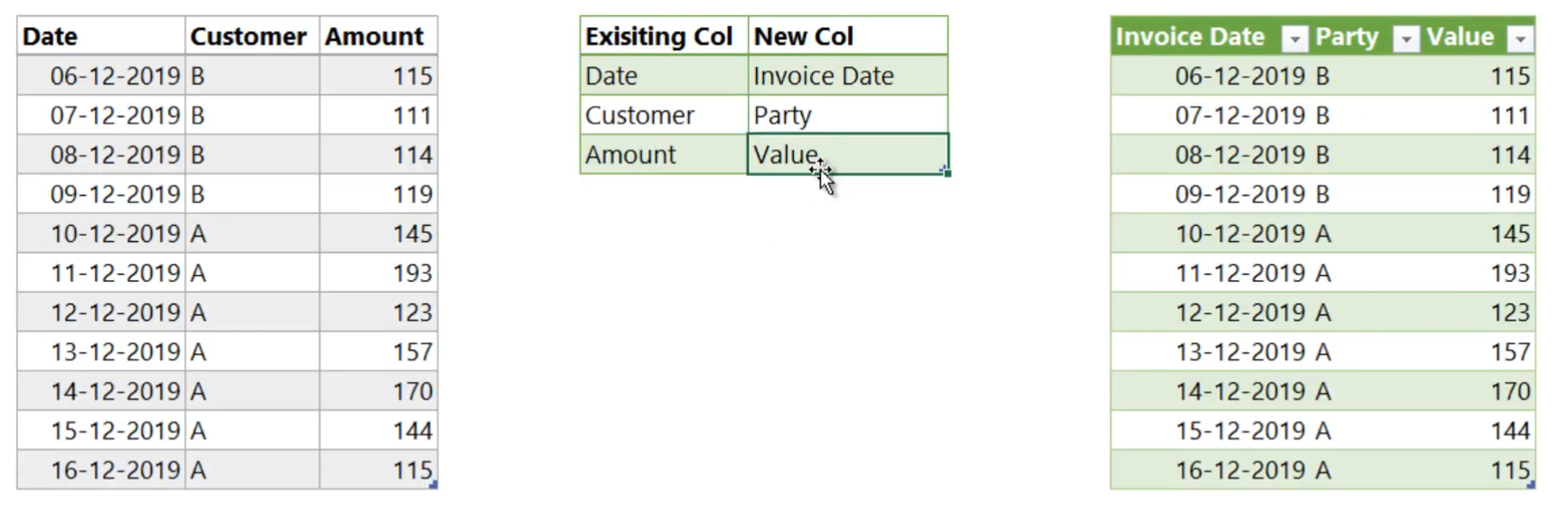 Add To List Of References Dynamic Column Names In Power Query · Issue 1 · Paulmisolas