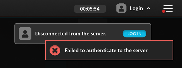 I Keep Trying To Connect To Server But It Keep Saying Failed Authenticate Everytime I Try 3219