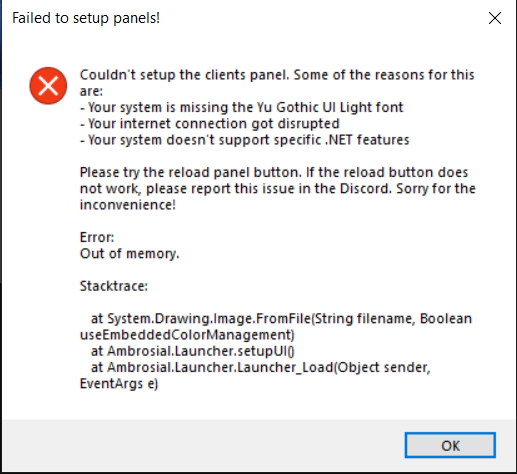 Amborisal wont open · Issue #83 · disepi/ambrosial · GitHub