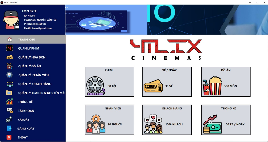 GitHub - hann2607/4TLIX-CINEMAS: Our Java Swing project is a user-friendly movie ticket booking ...