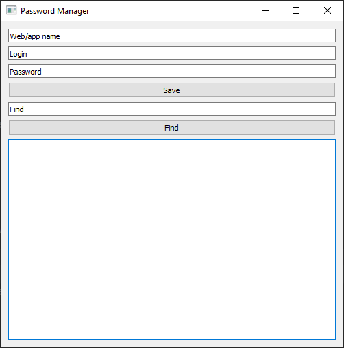 GitHub - HieronimBajowski/Login-Data-Saving-Program: Program for saving ...