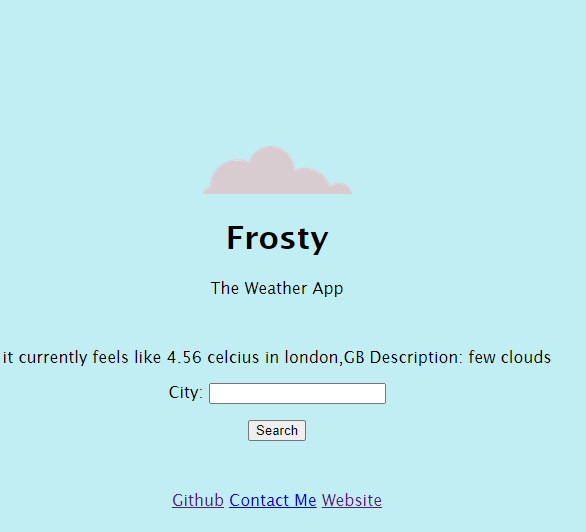 GitHub - Spartachus/Flask-Weather-App: Check it out