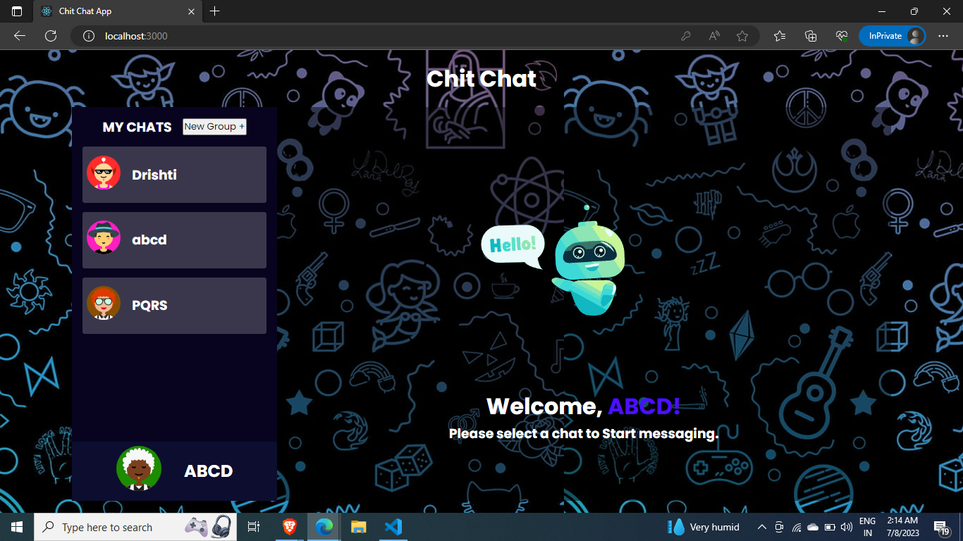 GitHub - varsha2503/realTimeChatApp