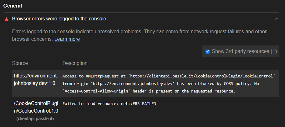 No 'Access-Control-Allow-Origin' header is present on the requested resource. · Issue #12252 ...