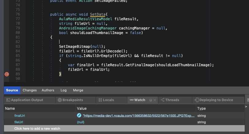 After setting a variable, that variable is still null. · Issue #3529 · dotnet/android · GitHub