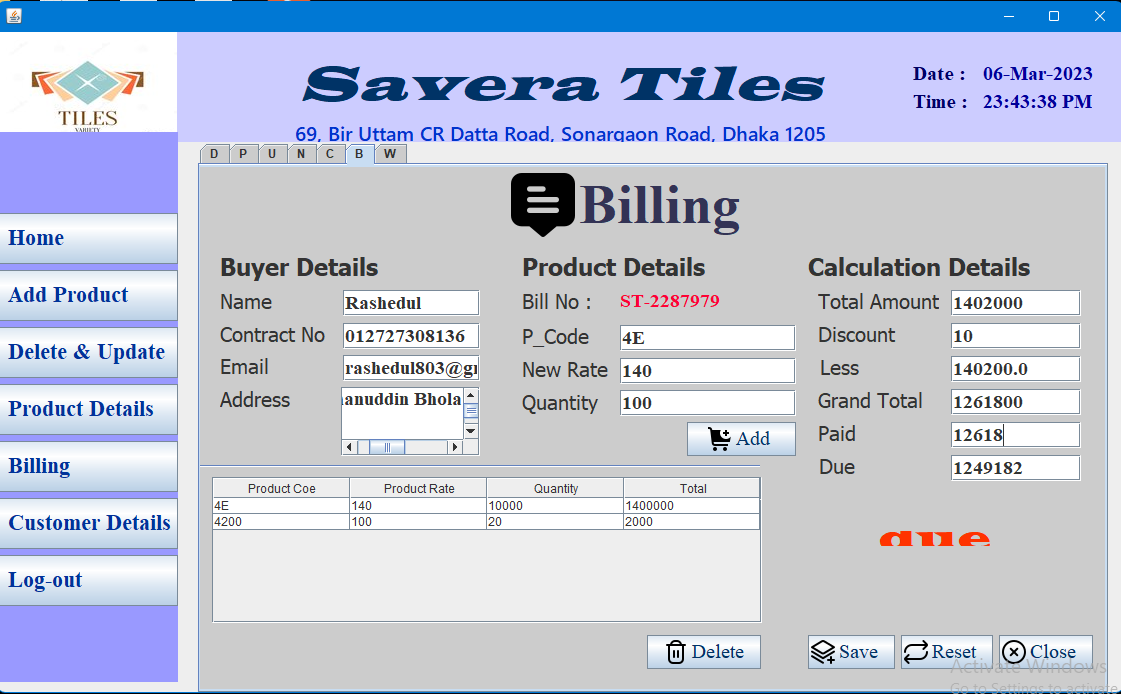 GitHub - Rashedul8003/Invoicing-Management-System-: Advance Java (Swing Project)