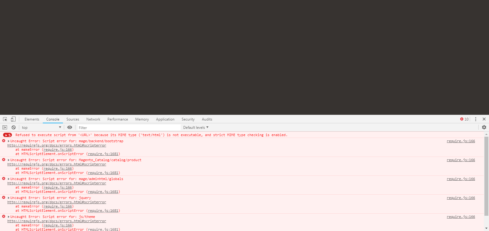 When I have finished installing, click on the admin address, and the ...