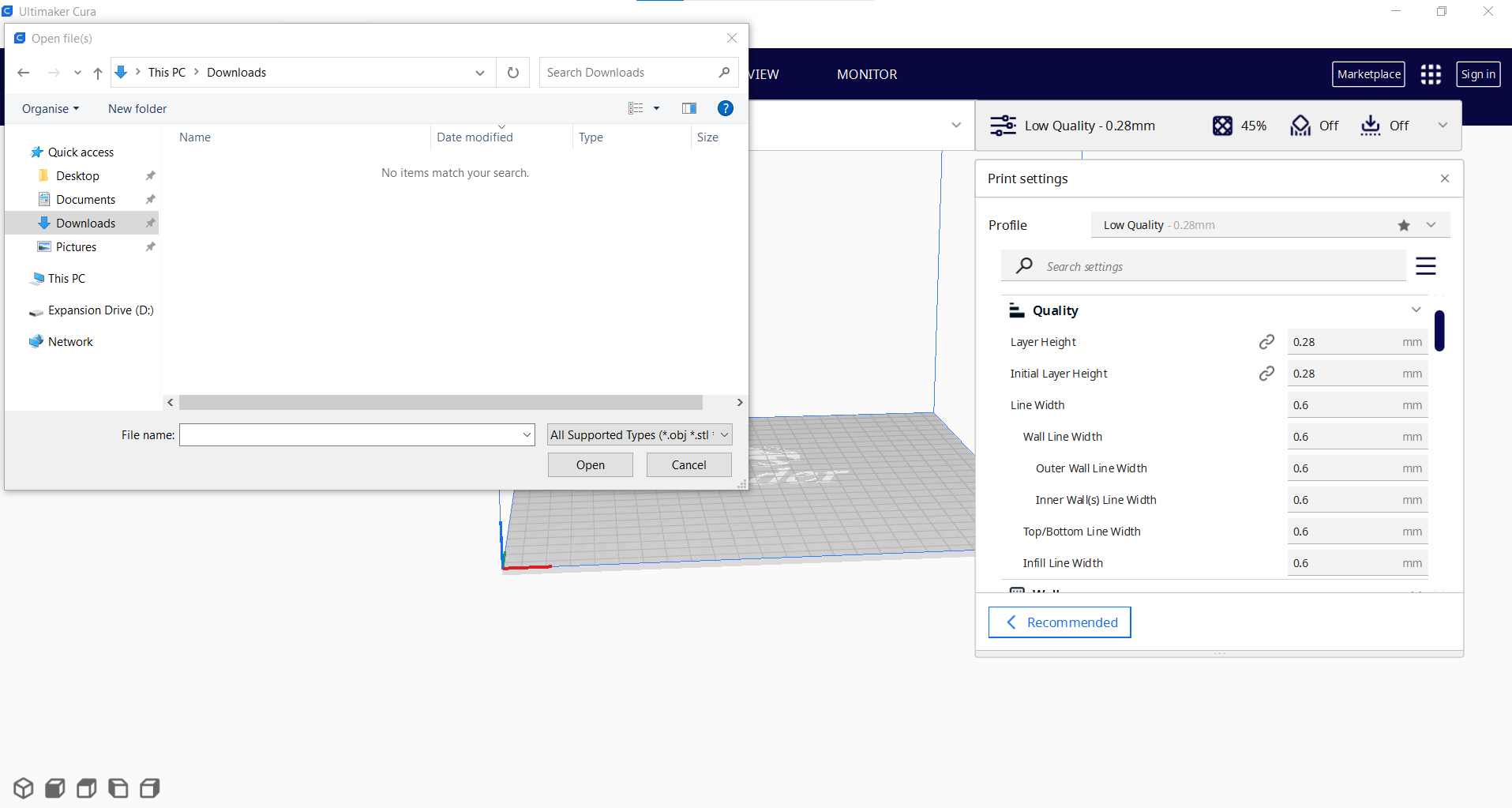 Unable To Find Stl In Cura 500 · Issue 12395 · Ultimakercura · Github 3446