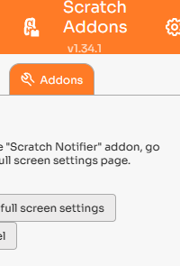 Changing the zoom level of the full screen settings affects the popup's size inconsistently ...