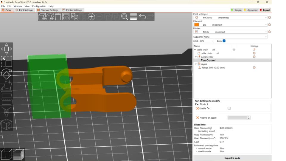 Force Fan Speed/On/Off in Modifiers · Issue #10731 · prusa3d/PrusaSlicer · GitHub