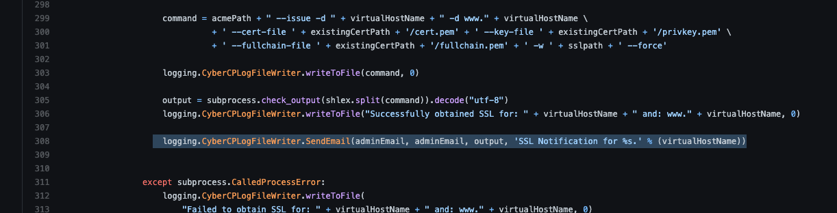 ssl renew notification email error Relay access denied · Issue #687 · usmannasir/cyberpanel · GitHub