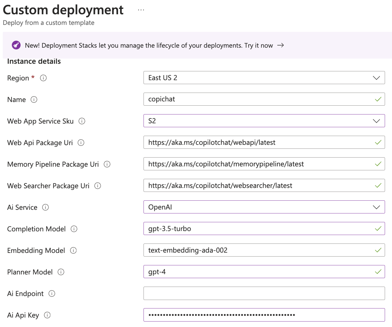 OpenAI Deployment is Broken · Issue #516 · microsoft/chat-copilot · GitHub