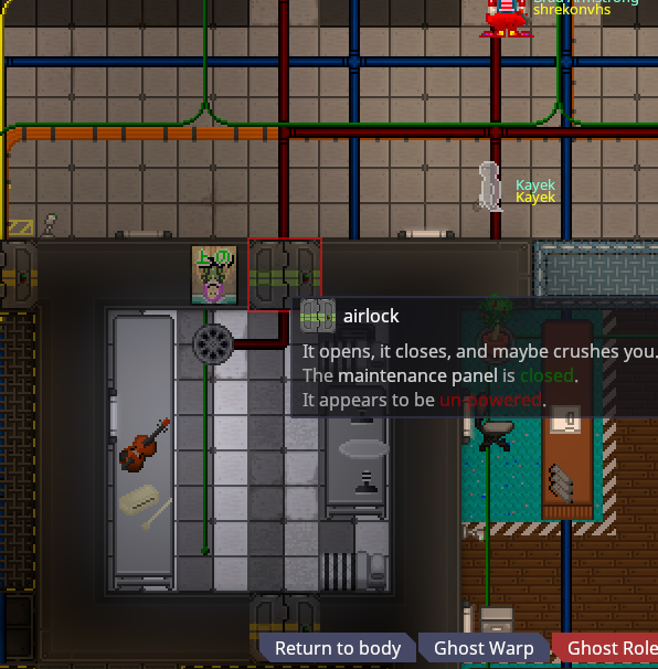 Mime's door is unpowered at round start on the new Pillar · Issue #12211 · space-wizards/space ...