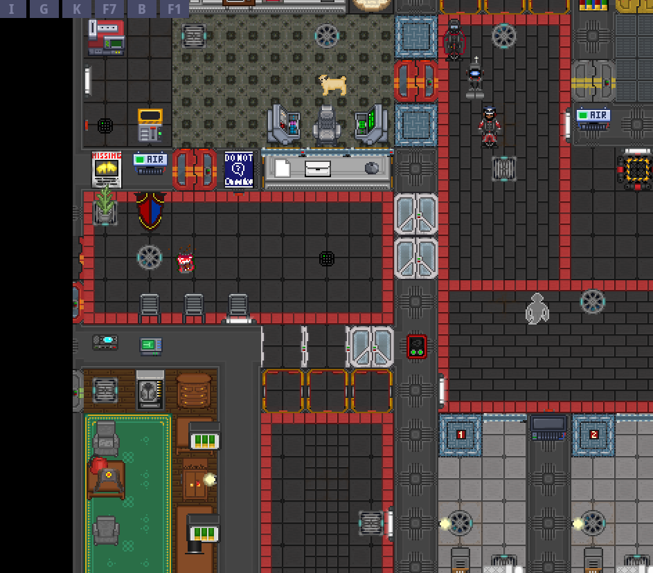 [Origin Station] Brig hallway has generic access airlocks instead of ...