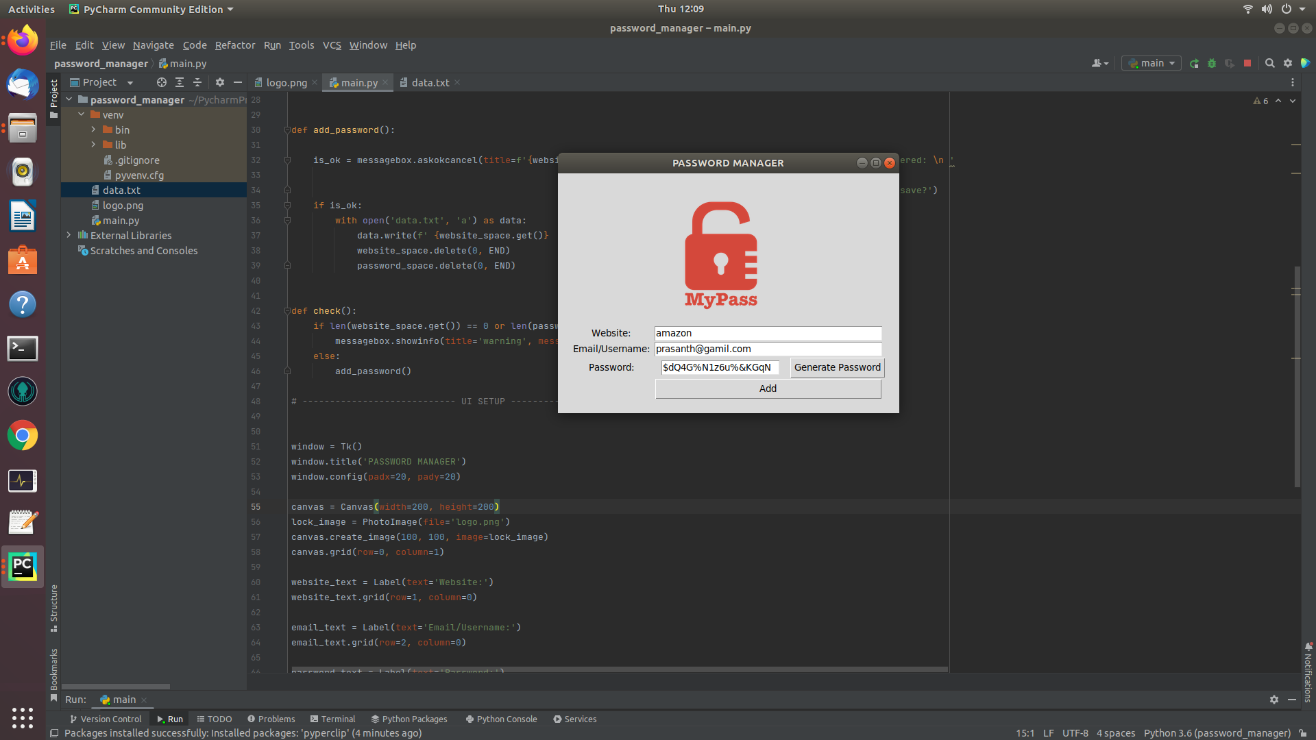 GitHub - mechneerd/password_manager