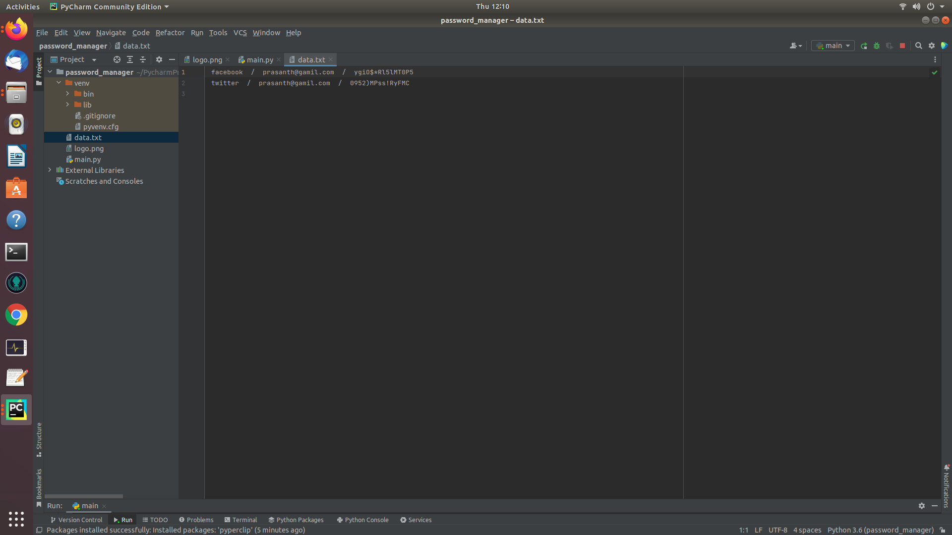 GitHub - mechneerd/password_manager