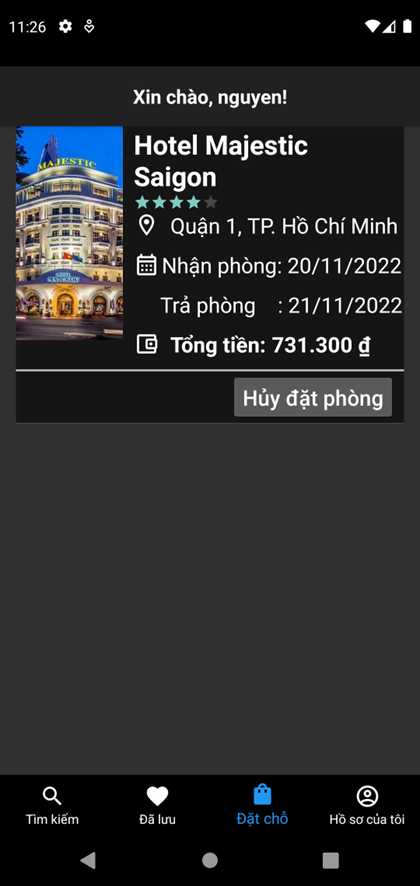 GitHub - caonguyen21/BookingApp: Android App đặt khách sạn cho khách hàng, Android App quản lý ...
