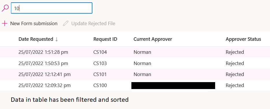 How To Retrieve The Current Data Collection Displayed From A Filtered 