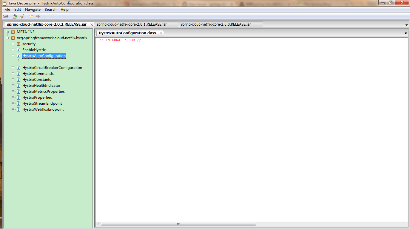 Failed to introspect Class [org.springframework.cloud.netflix.hystrix.HystrixAutoConfiguration ...
