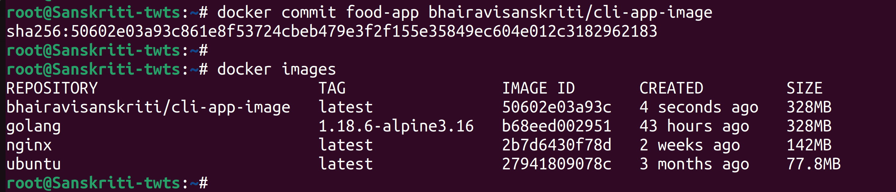 Github Bhairavisanskritiorderfood Running Cli Application Inside A 
