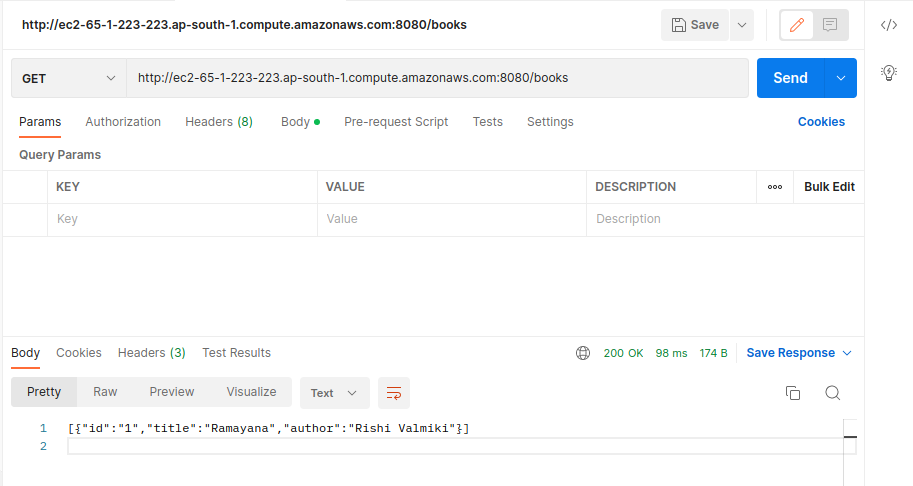 Github Bhairavisanskritigo Crud Api For Books