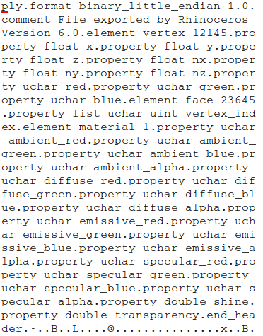 Cannot import PLY file if header has more than 512 chars · Issue #463 · cnr-isti-vclab/meshlab ...