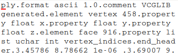 Cannot import PLY file if header has more than 512 chars · Issue #463 · cnr-isti-vclab/meshlab ...