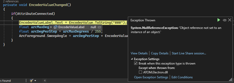 UserControl child controls not being initialized · Issue #249 · AvaloniaUI/AvaloniaVS · GitHub