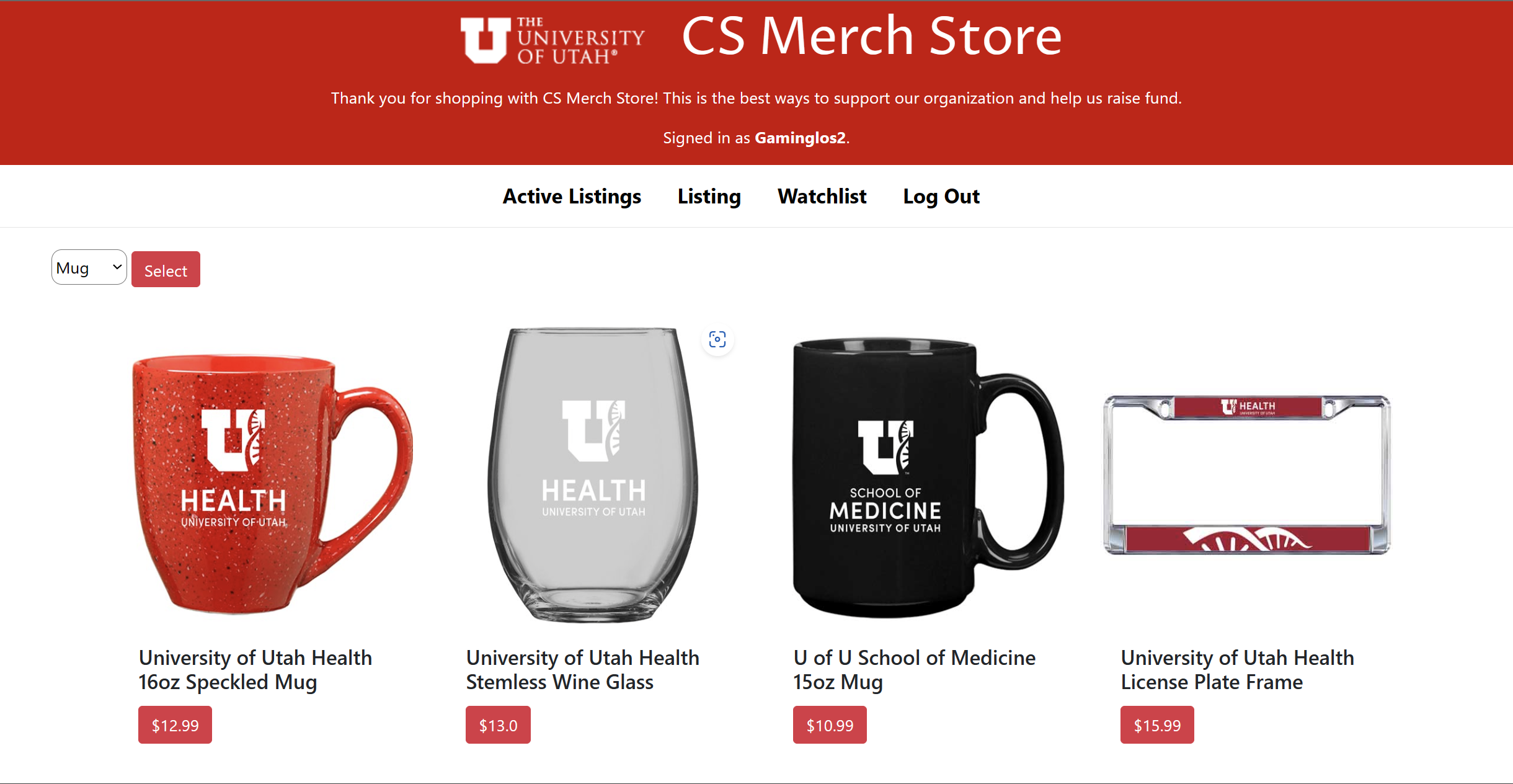 Github Tristanon Cs Merch Store