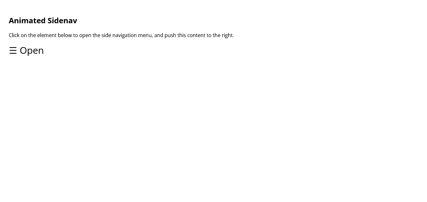 GitHub - RotaruPaulCristian/Side-Animated-Navigation