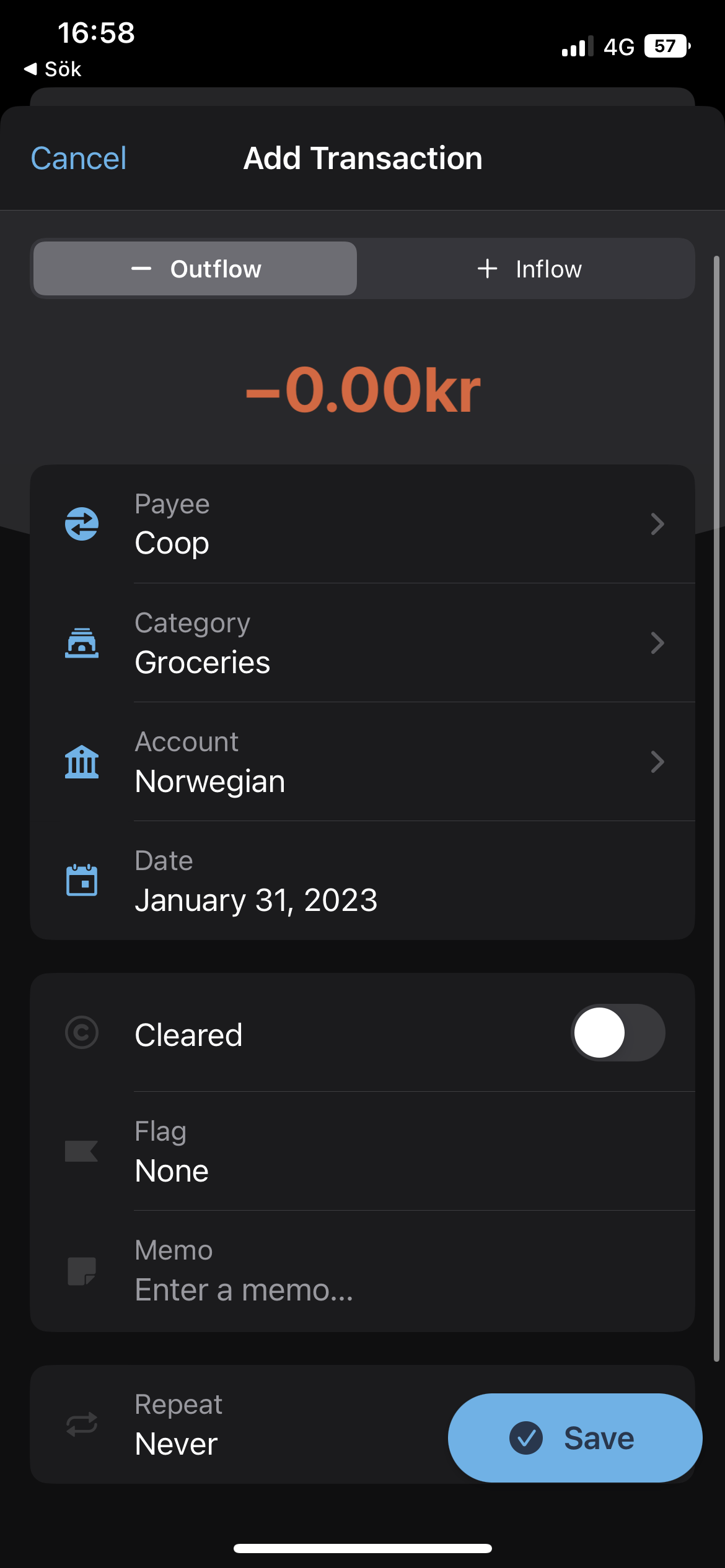 [Feature] Adding transactions on responsive mobile · Issue #604 · actualbudget/actual · GitHub