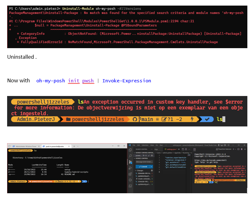 VS CODE : error because C:\/.git doesn't exist · JanDeDobbeleer oh-my ...