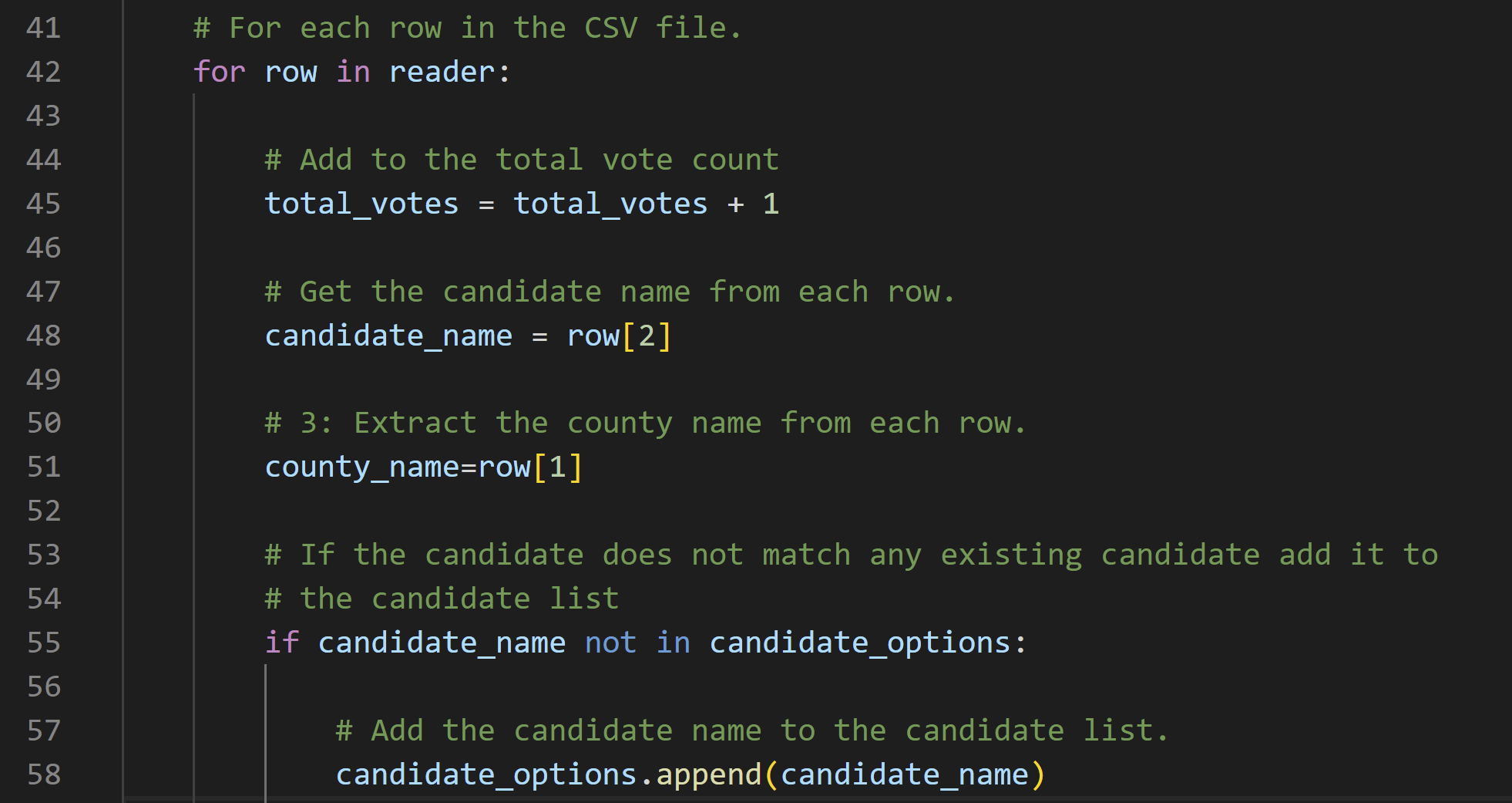 GitHub - briana-villarreal/Election_Analysis: Analyze election data ...