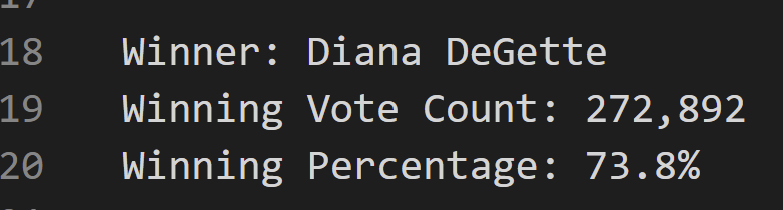 GitHub - briana-villarreal/Election_Analysis: Analyze election data ...