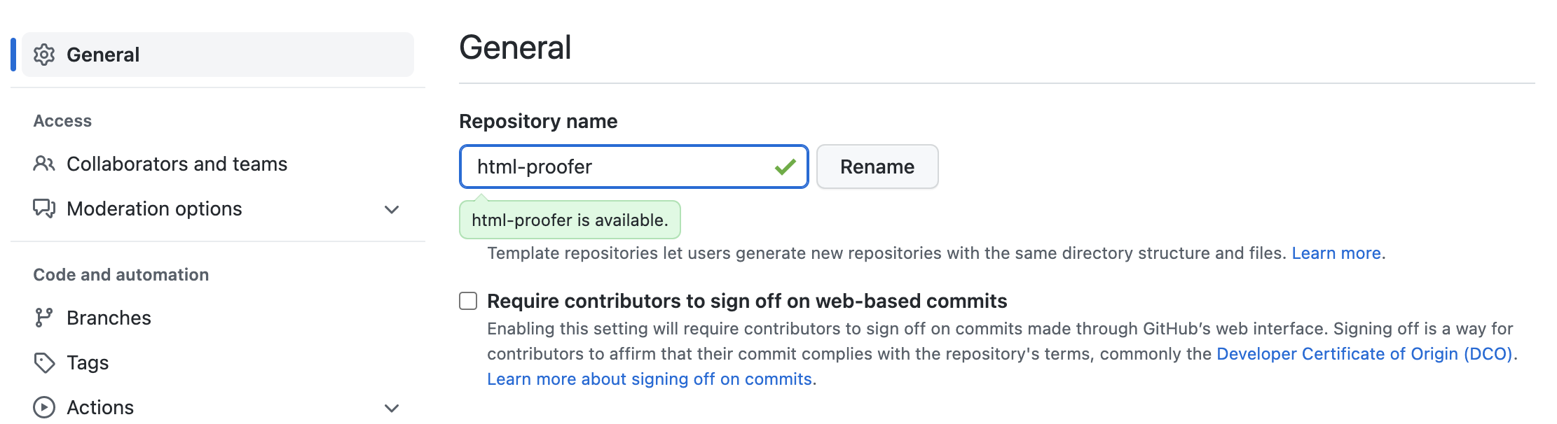Outdated Screenshot On Renaming A Repository Page · Issue 19605 · Github Docs · Github