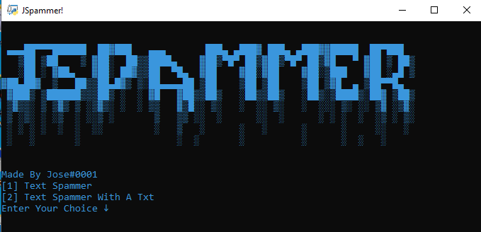 GitHub - Joseloll/JSpammer: A Discord Text Spammer/ A Text Spammer For ...