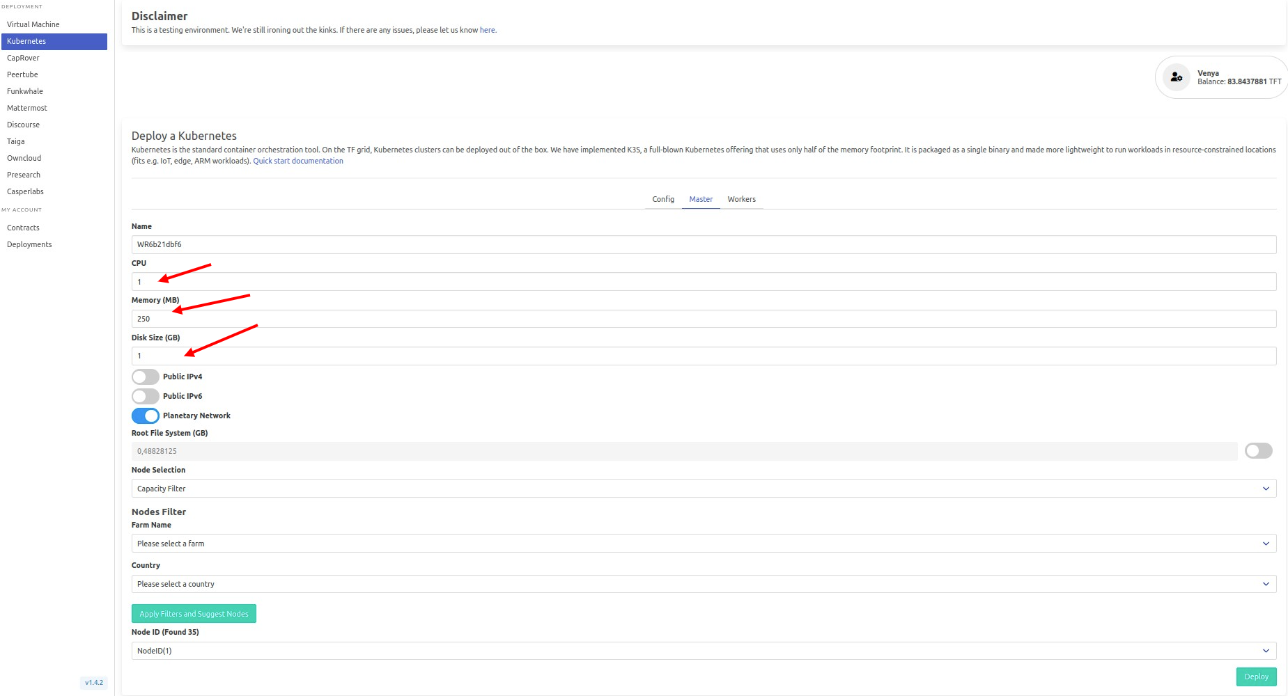 k8 Verify input/configuration validation work not correctly · Issue #788 · threefoldtecharchive ...