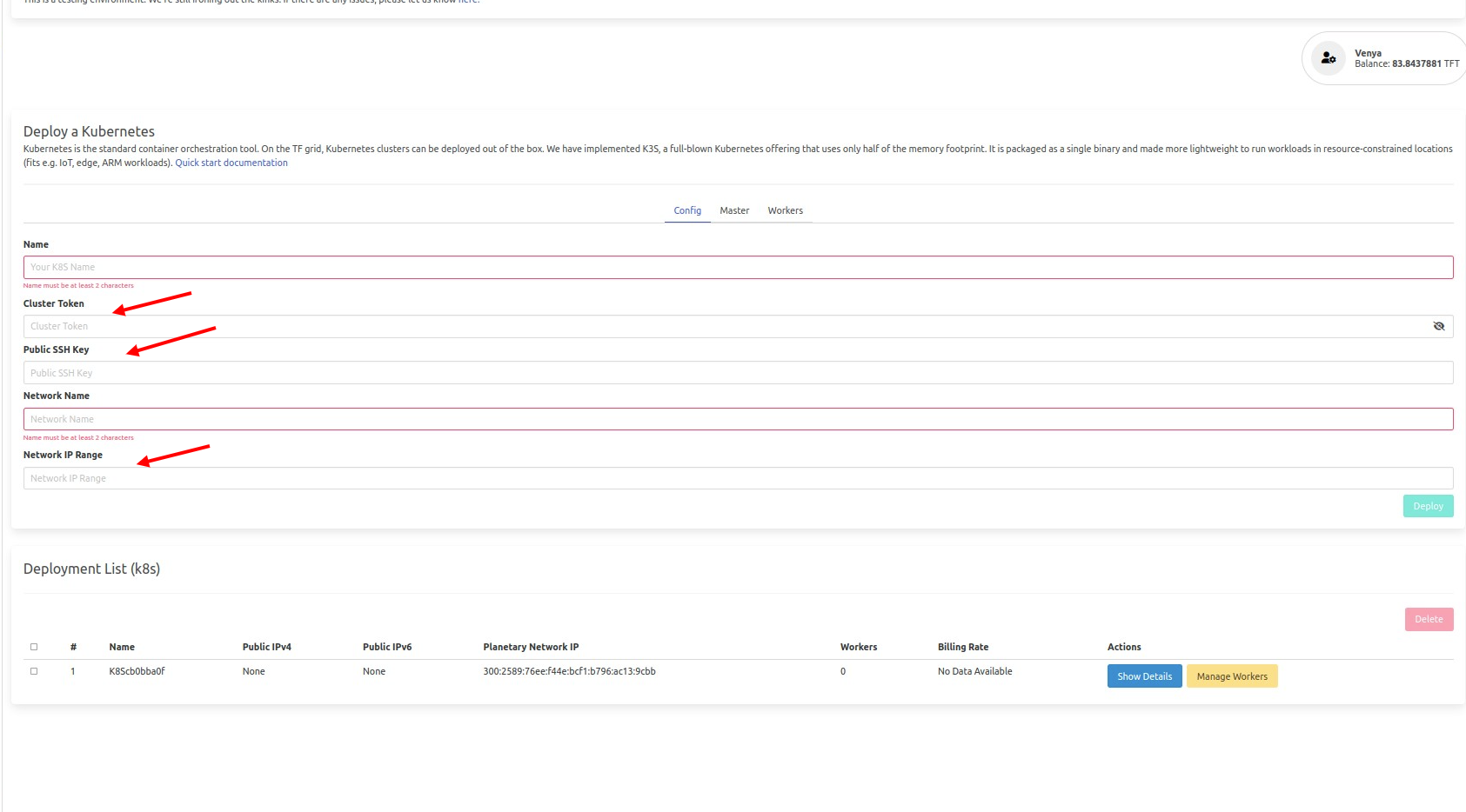 k8 Verify input/configuration validation work not correctly · Issue #788 · threefoldtecharchive ...