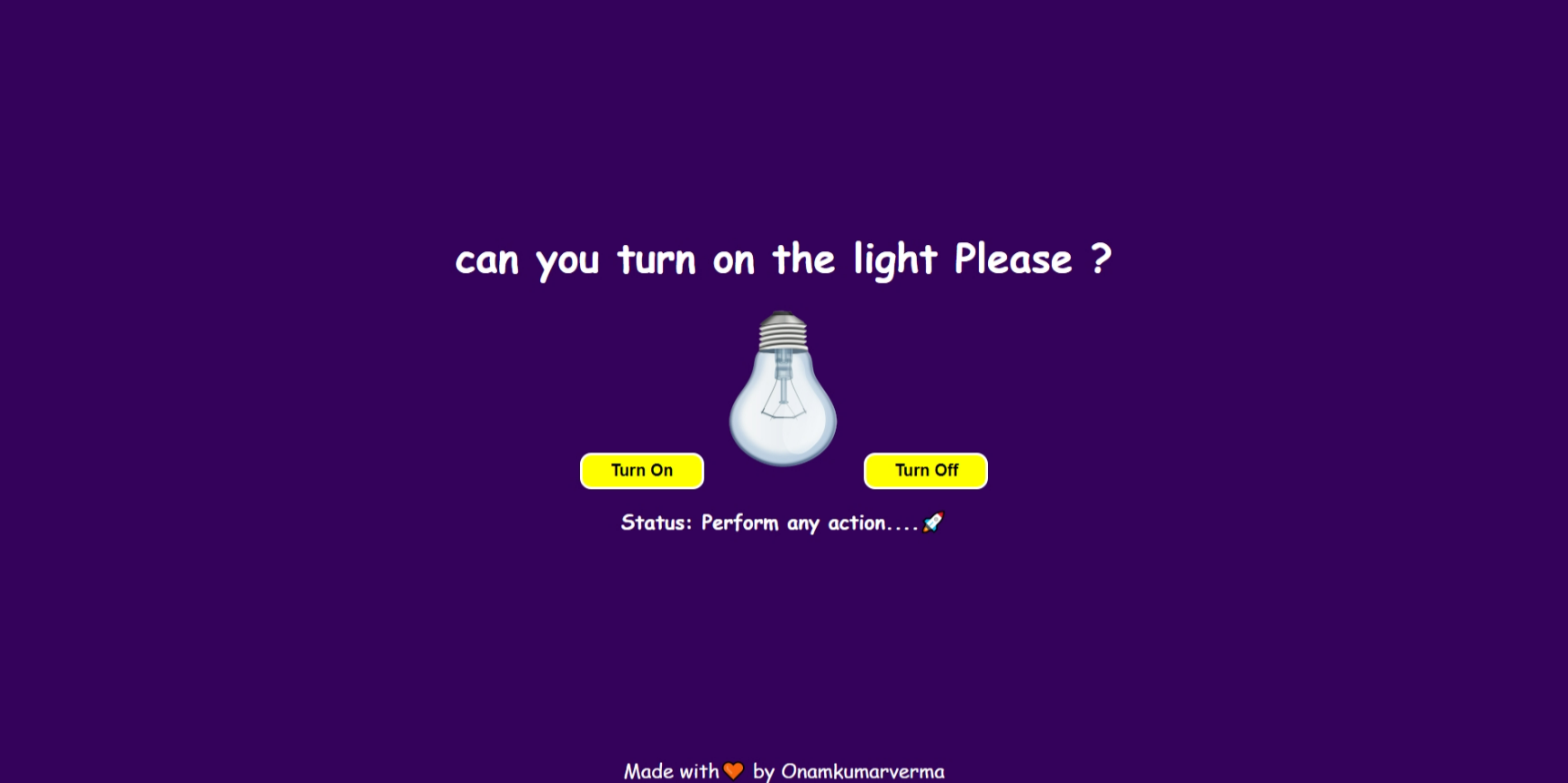 GitHub - onamkrverma/javascriptbulb