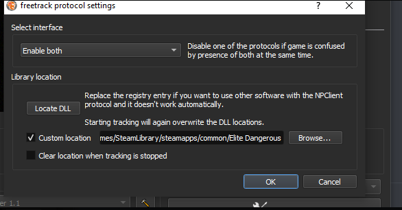 Head tracking not working in Elite: Dangerous · Issue #261 · opentrack/opentrack · GitHub