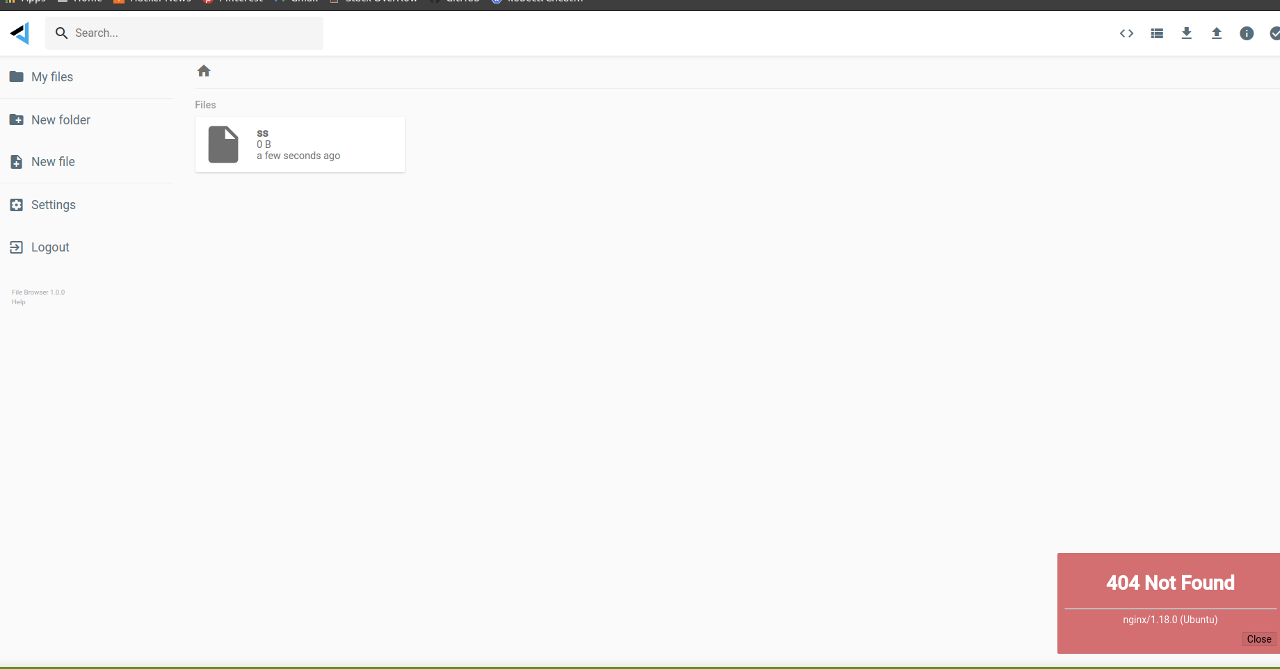 filebrowser doesn't upload files · Issue #55 · threefoldtecharchive/vdc-solutions-charts · GitHub