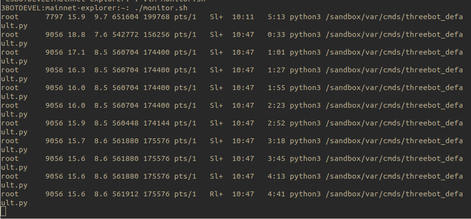 3Bot server killed by OOM [development_memoryleak] · Issue #400 · threefoldtecharchive ...