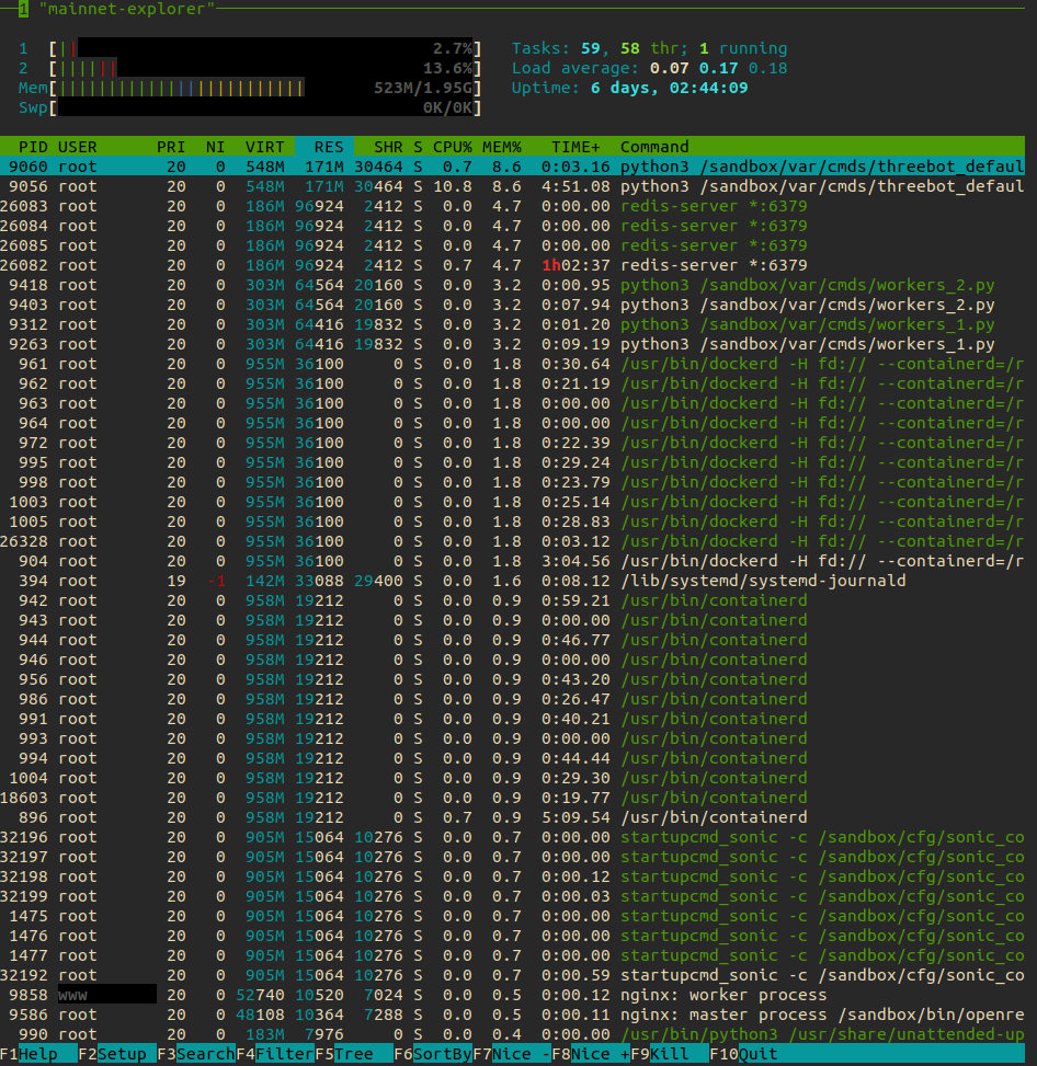 3Bot server killed by OOM [development_memoryleak] · Issue #400 · threefoldtecharchive ...